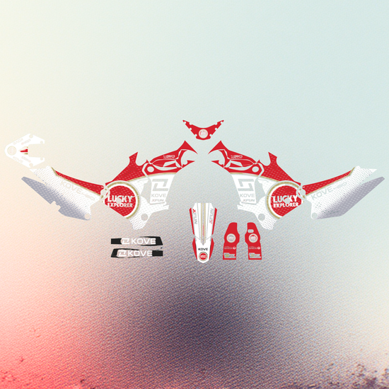 KIT GRAFICHE KOVE 450 RALLY 2023/2026 – XFUN